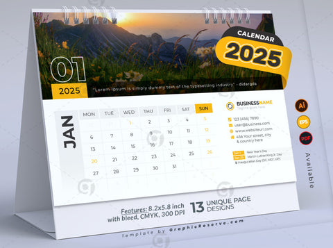 Customized Table Calendar Printing in Pakistan | HelloPrint.pk – Hello ...