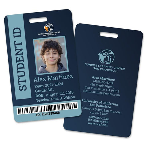 Student ID Cards | Student Photo ID Card | Custom ID Card – Hello Print ...
